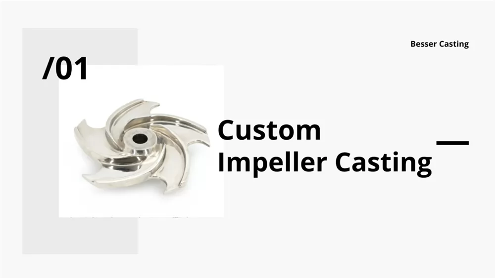 Custom Impeller Castings, Impeller Castings Manufacturer - Besser